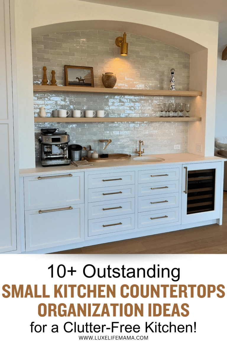 10+ Outstanding Small Kitchen Countertop Organization Ideas for a ...