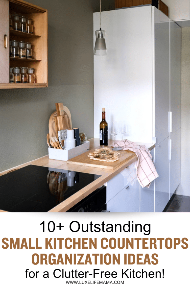10+ Outstanding Small Kitchen Countertop Organization Ideas for a ...