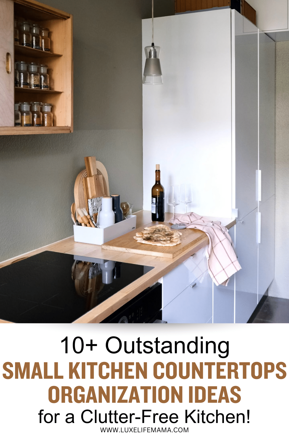 10+ Outstanding Small Kitchen Countertop Organization Ideas for a ...