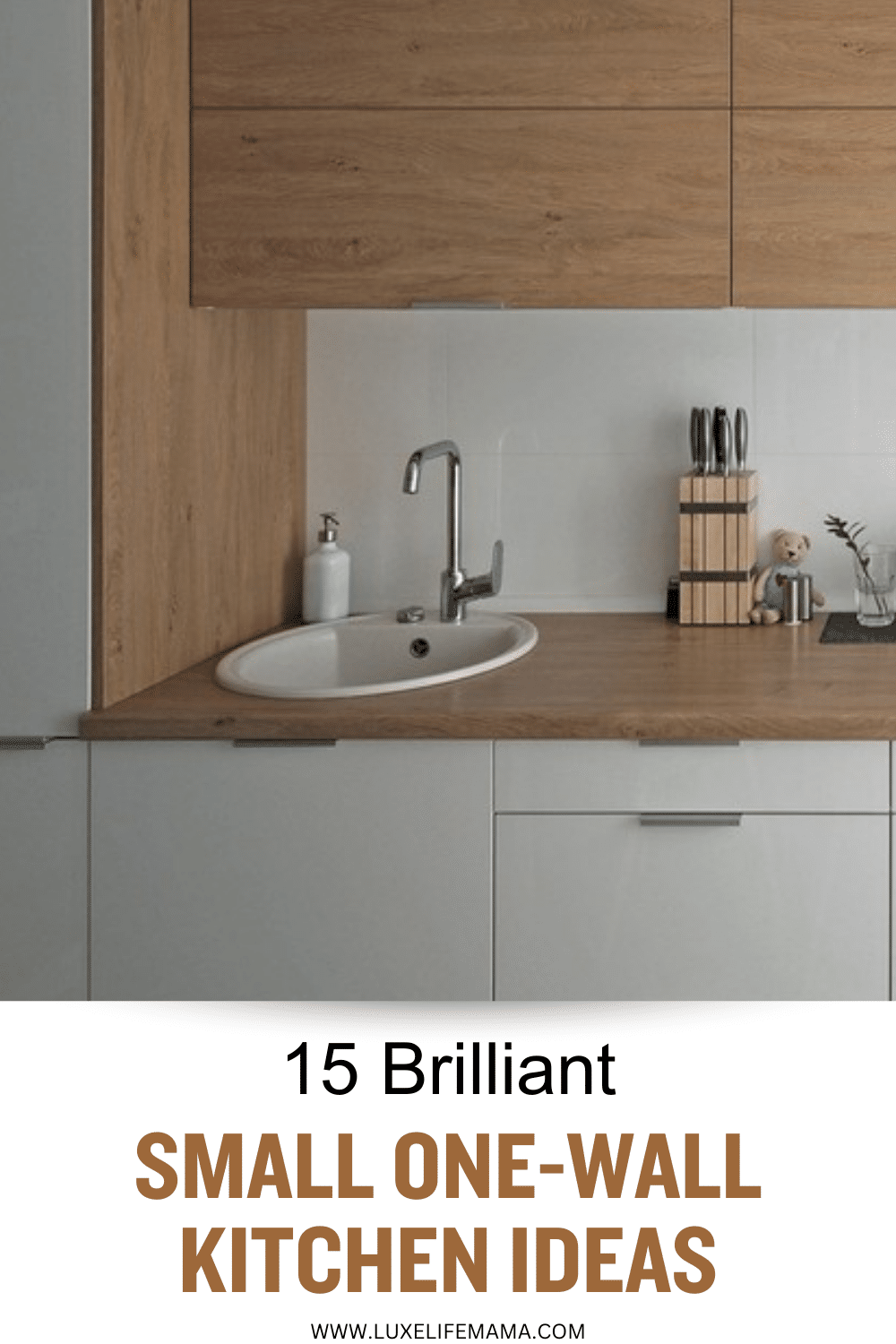 15 Brilliant Small One-Wall Kitchen Ideas To Maximize Space & Style ...