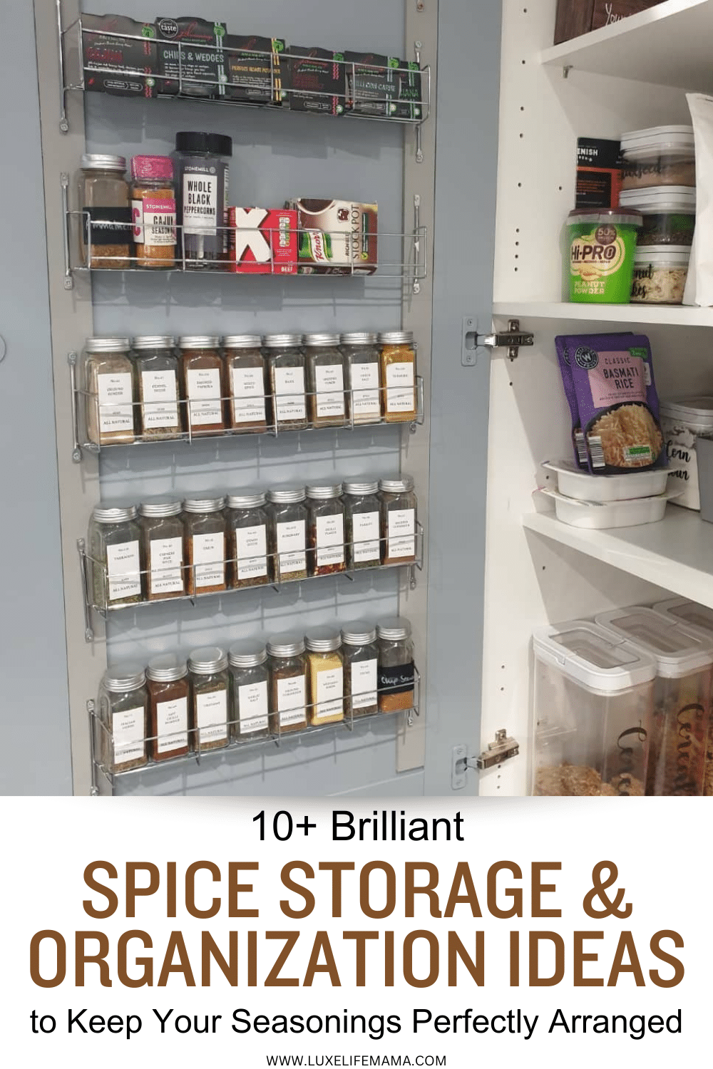 10+ Brilliant Spice Storage & Organization Ideas to Keep Your ...