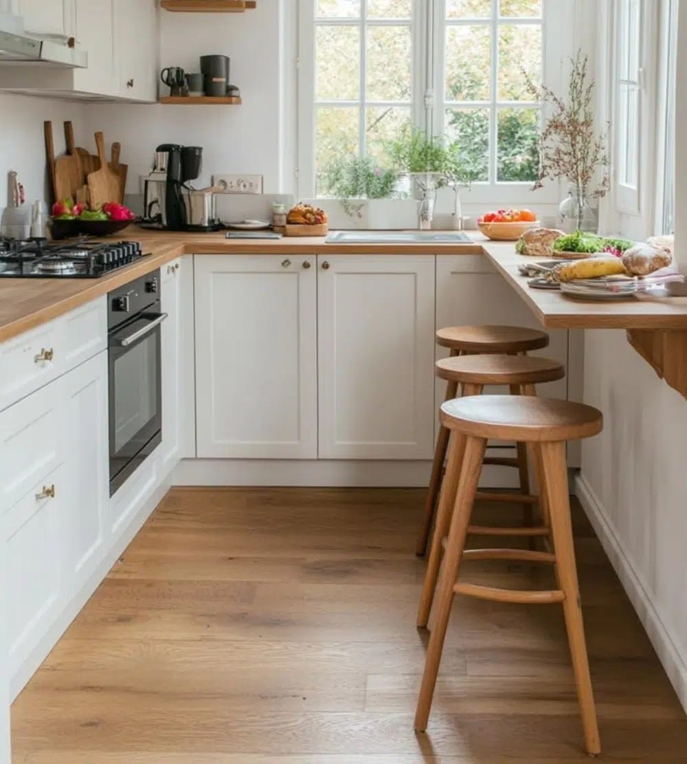 10 Most Practical (& Brilliant) Small Kitchen Bar Ideas That Will ...