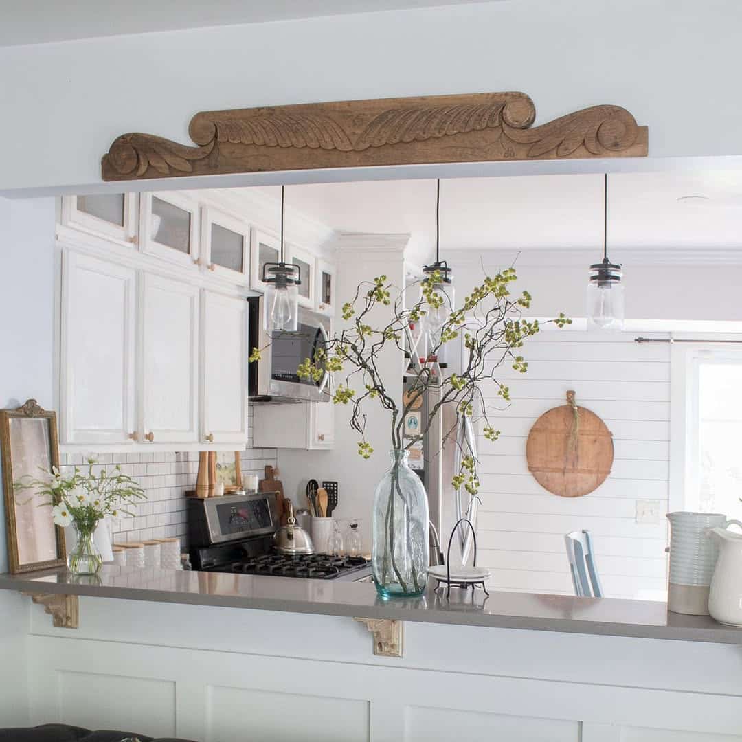 15 Creative Modern Kitchen Pass Through Ideas to Connect the Rooms ...