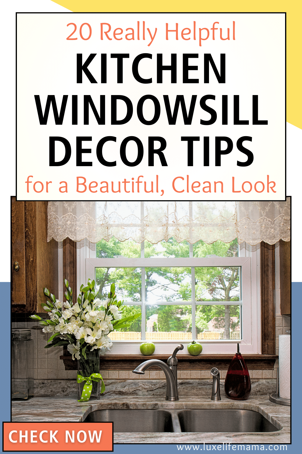 20 Helpful Kitchen WindowSill Styling Tips for a Picture-Perfect ...